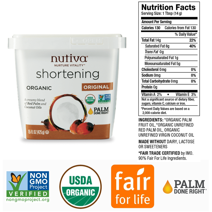 Nutiva Shortening & Palm Done Right – Grocery Outlet Ethical Bargains